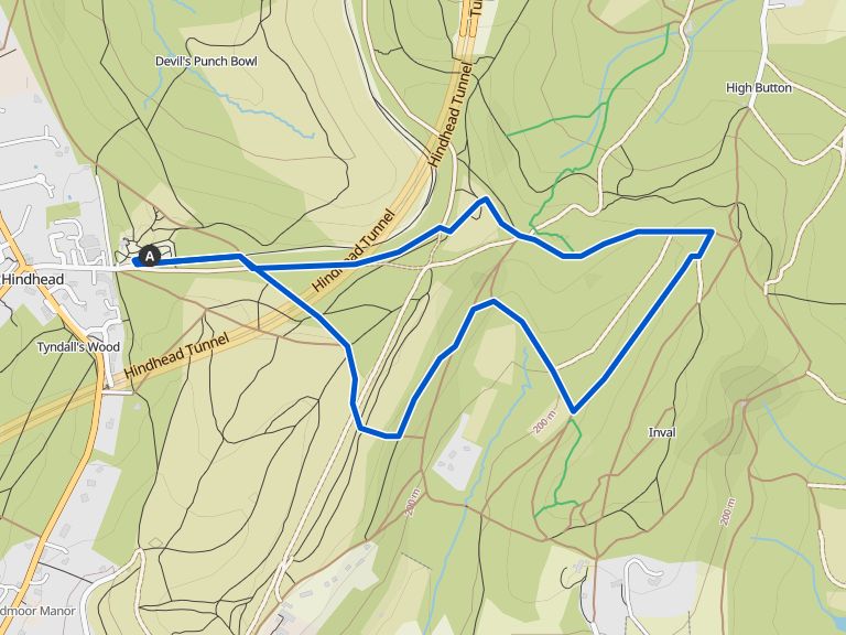 Devil's Punch Bowl & Temple of the Four Winds loop — Surrey Hills AONB ...